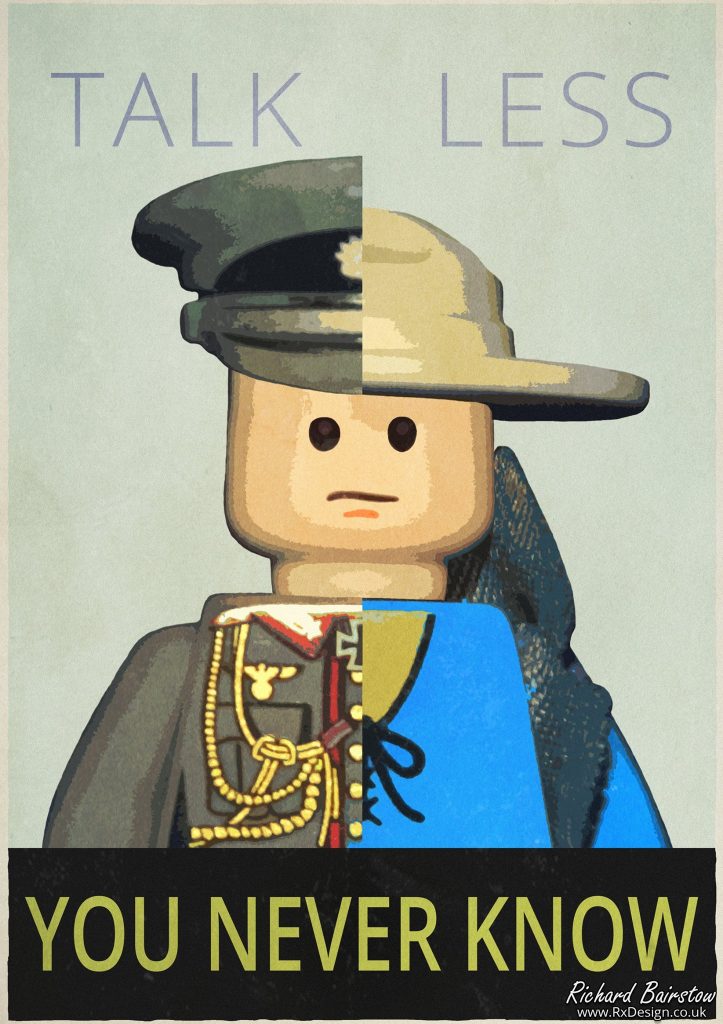 Lego Art - War Propaganda - RxDesign